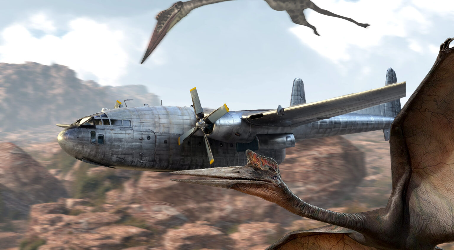 Fairchild C-119 Flying Boxcar, 1/72, Raised Panel Lines – DCS ...